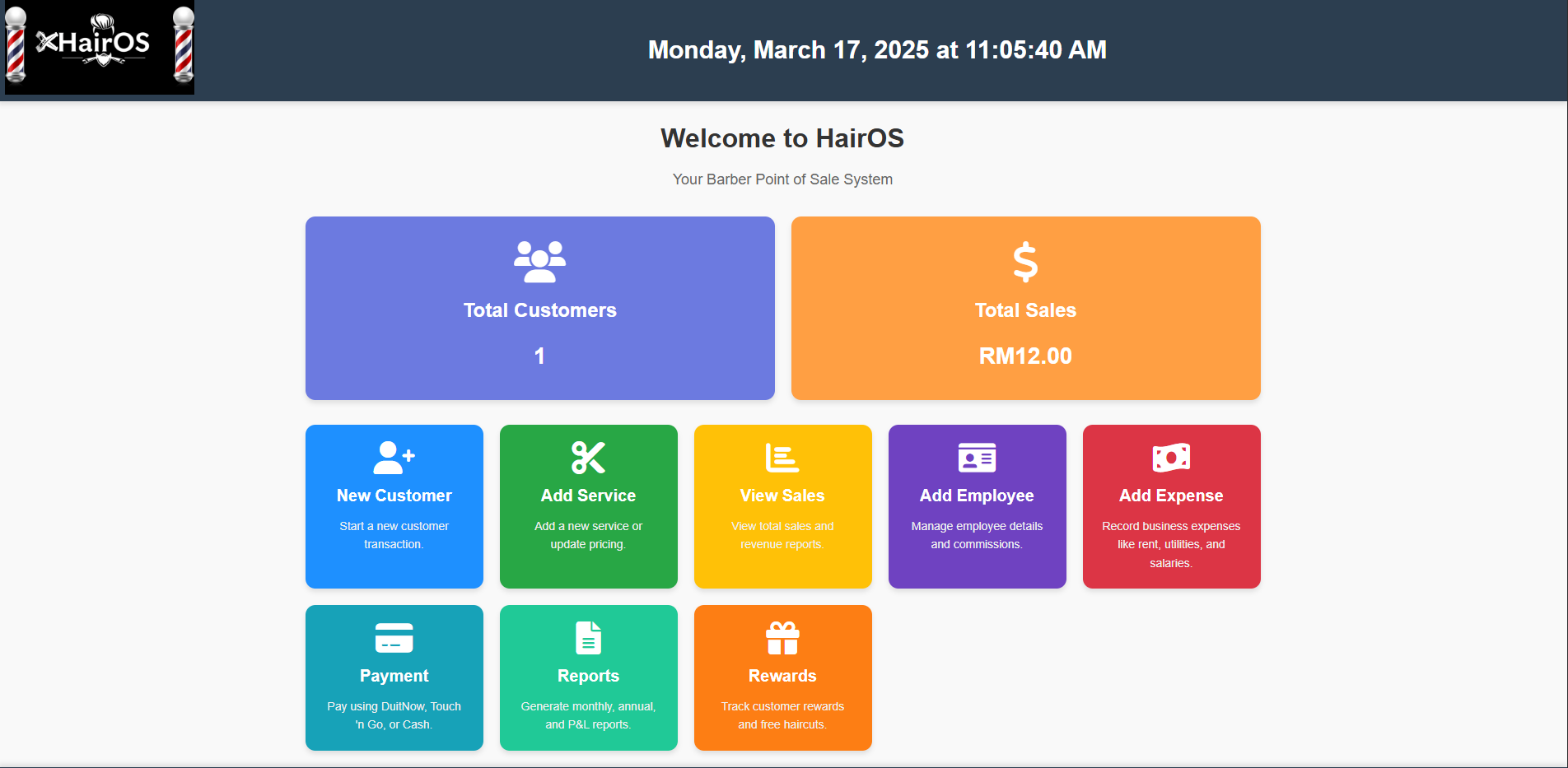 HairOS Barber Shop System PHP and Mysql | Shopee Malaysia
