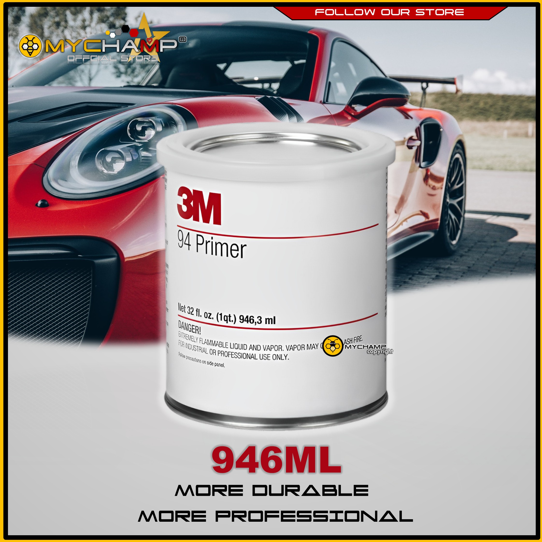 3M Genuine Double Side Tape Promoter 94 Primer Applicator 10ml946ml Adhesive helper stronger ...