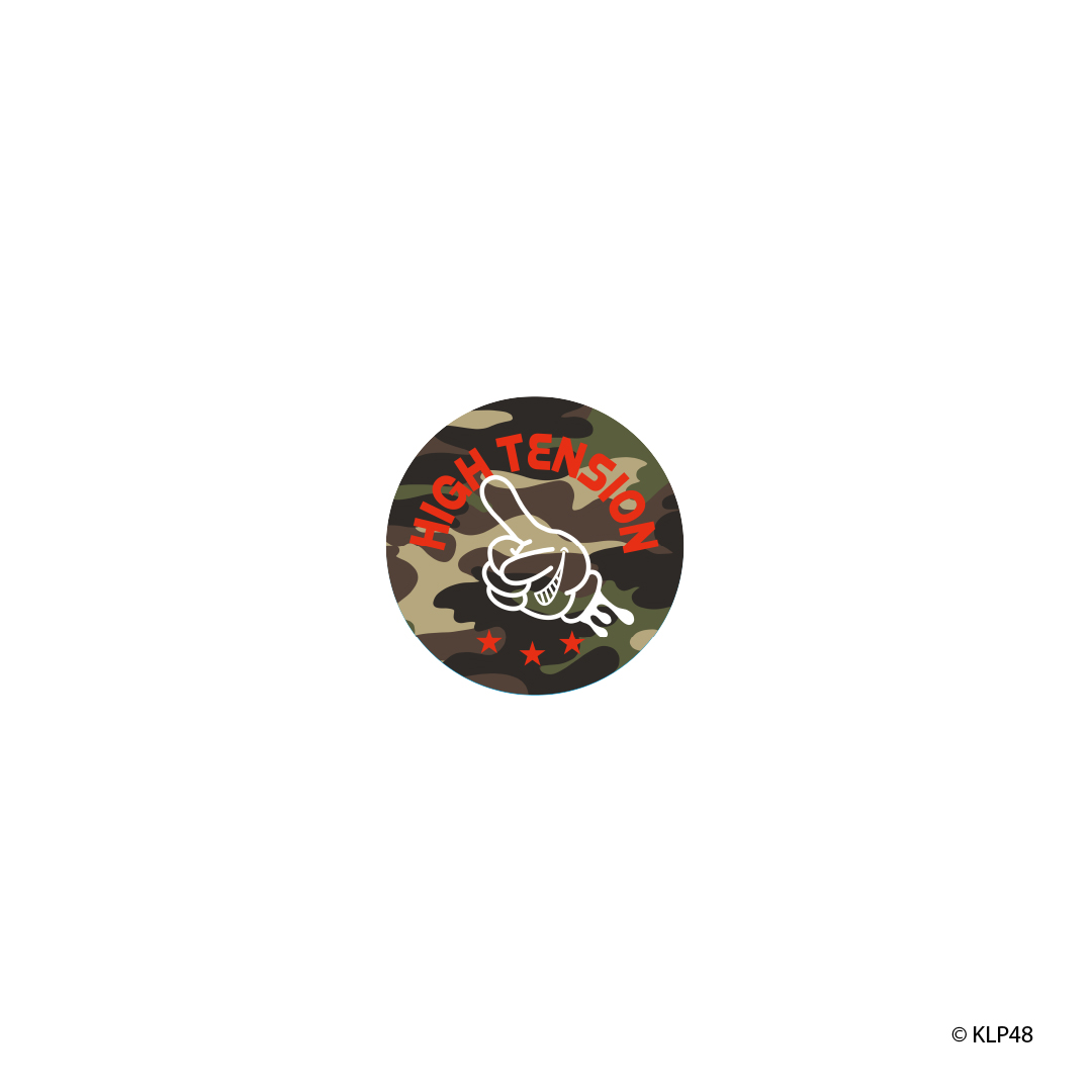 KLP48 Official High Tension Stickers (3pcs) | Shopee Malaysia