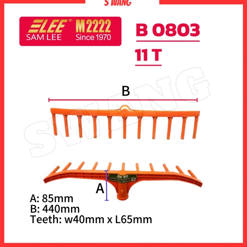 samlee m2222 cakar plastic heavy duty 11T dan 13T | Shopee Malaysia