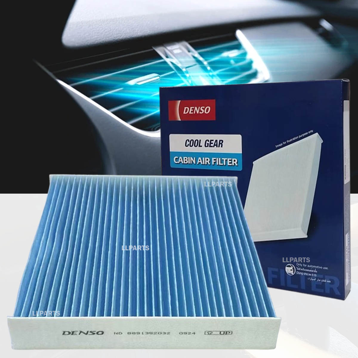 DENSO Proton X50 X90 Air Filter Cabin Aircond Air Conditioner ...