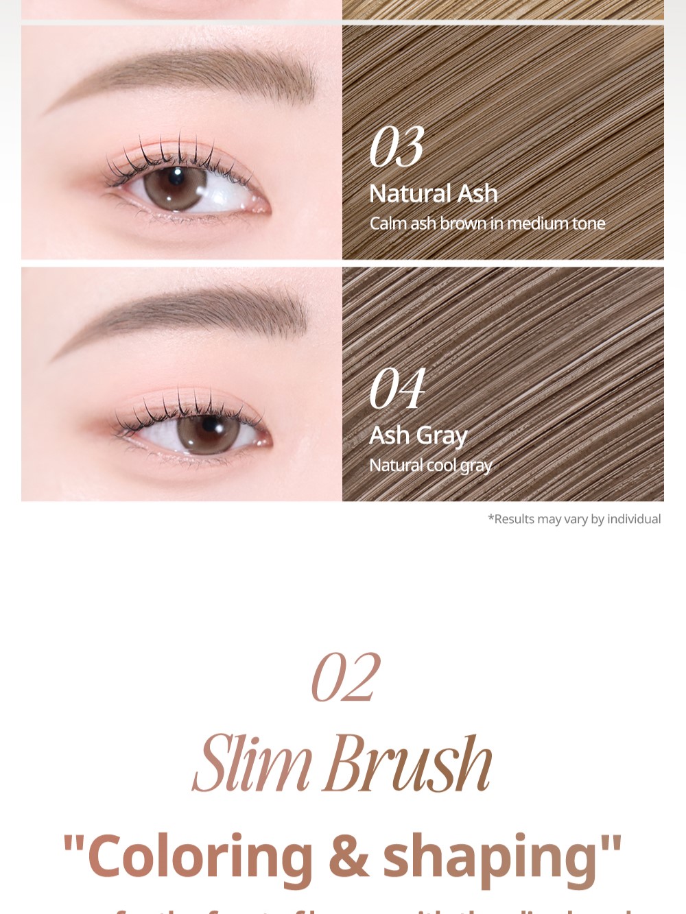 CLIO Kill Brow Slim Ash Browcara - 4 Color to Choose | Shopee Malaysia