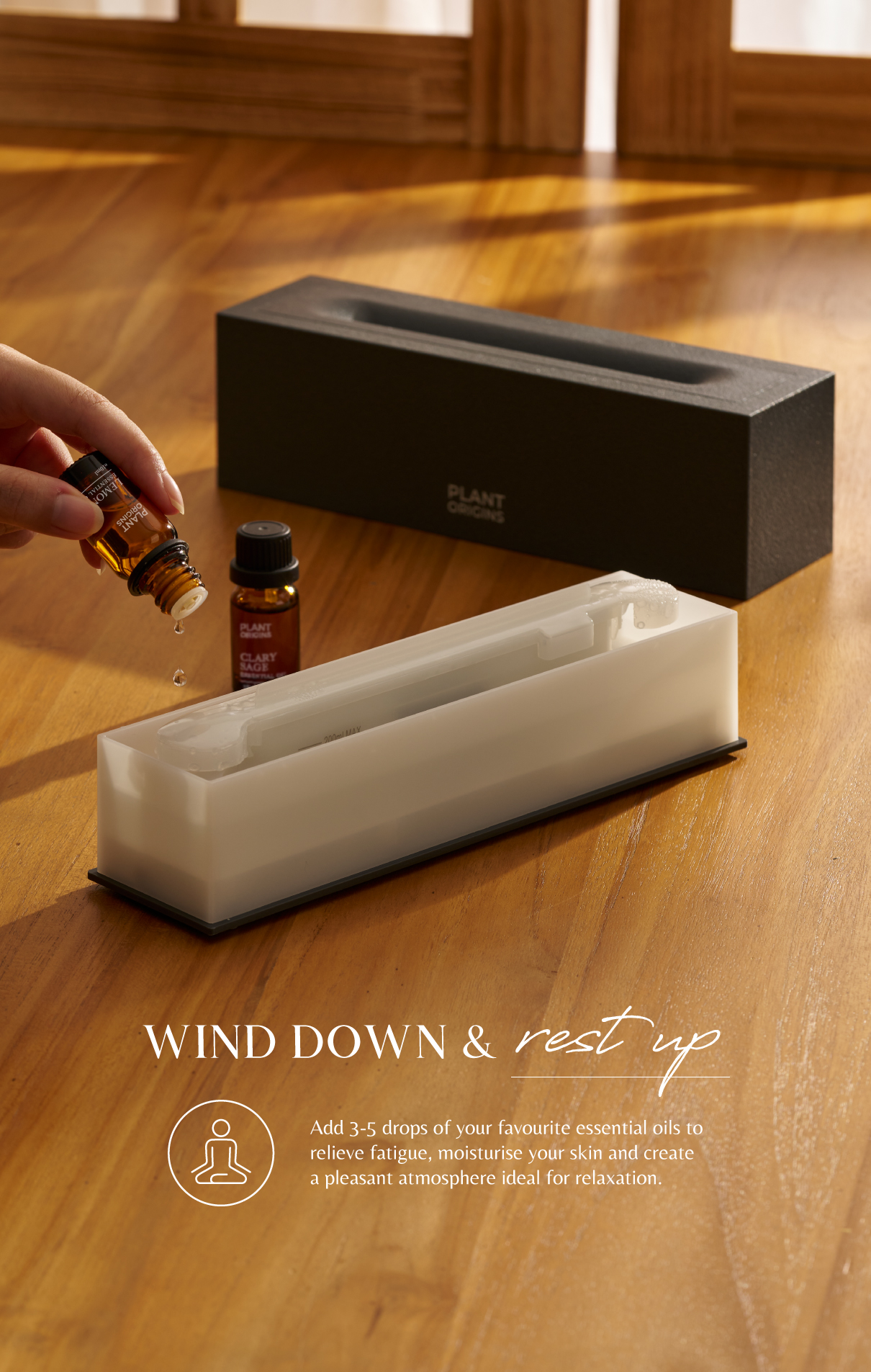 Plant Origins Aromatherapy FlameLux Diffuser - Smokey Grey (1 unit ...
