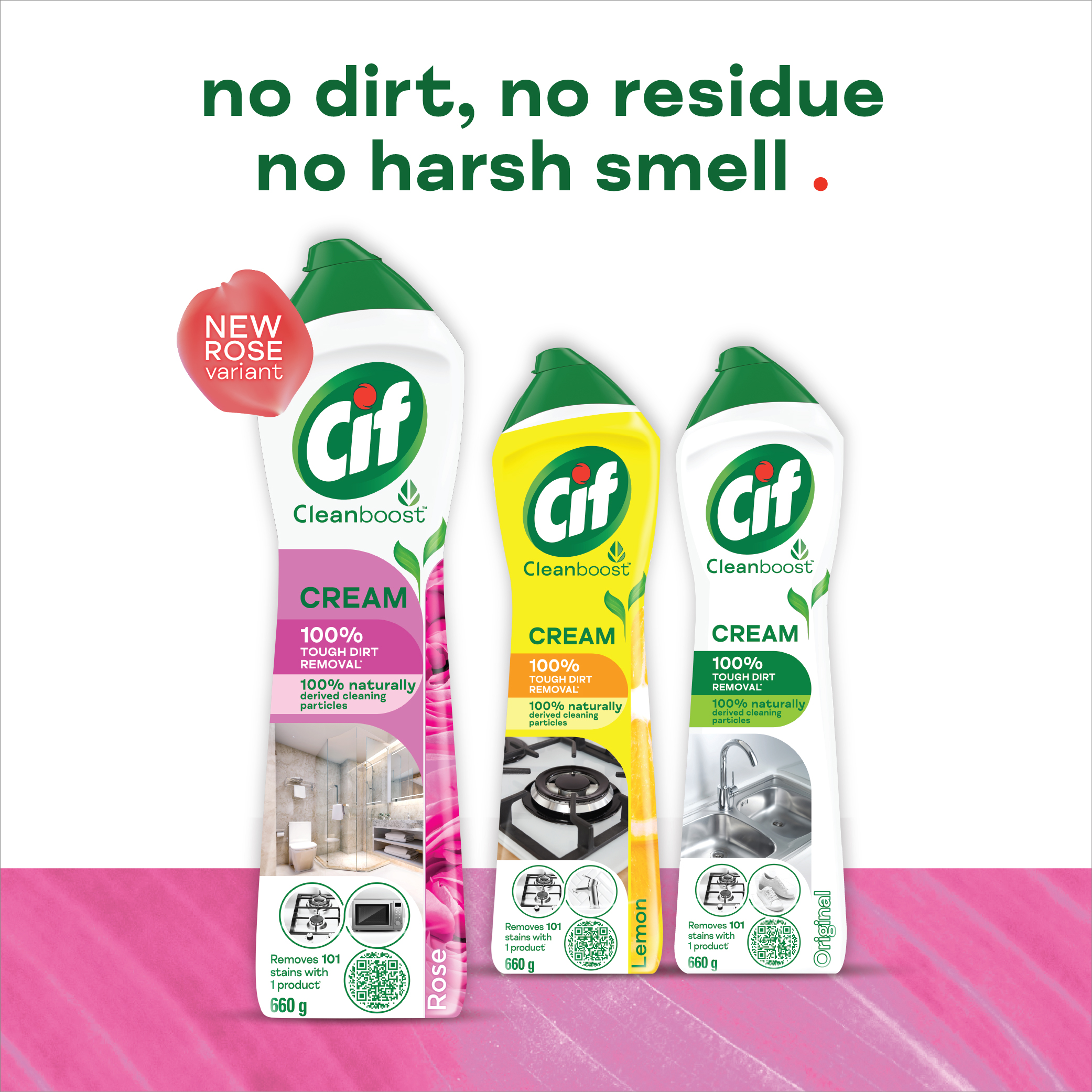 Cif Multi-Surface Cleaner Lemon 600g | Shopee Malaysia