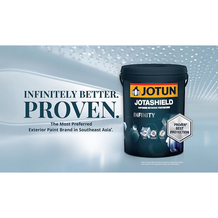 5 Liter Jotun ( Jotashield Infinity ) Exterior Paint Best Performance ...