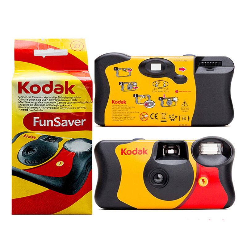Original Kodak Funsaver disposable film camera can take 27/39 photos ...