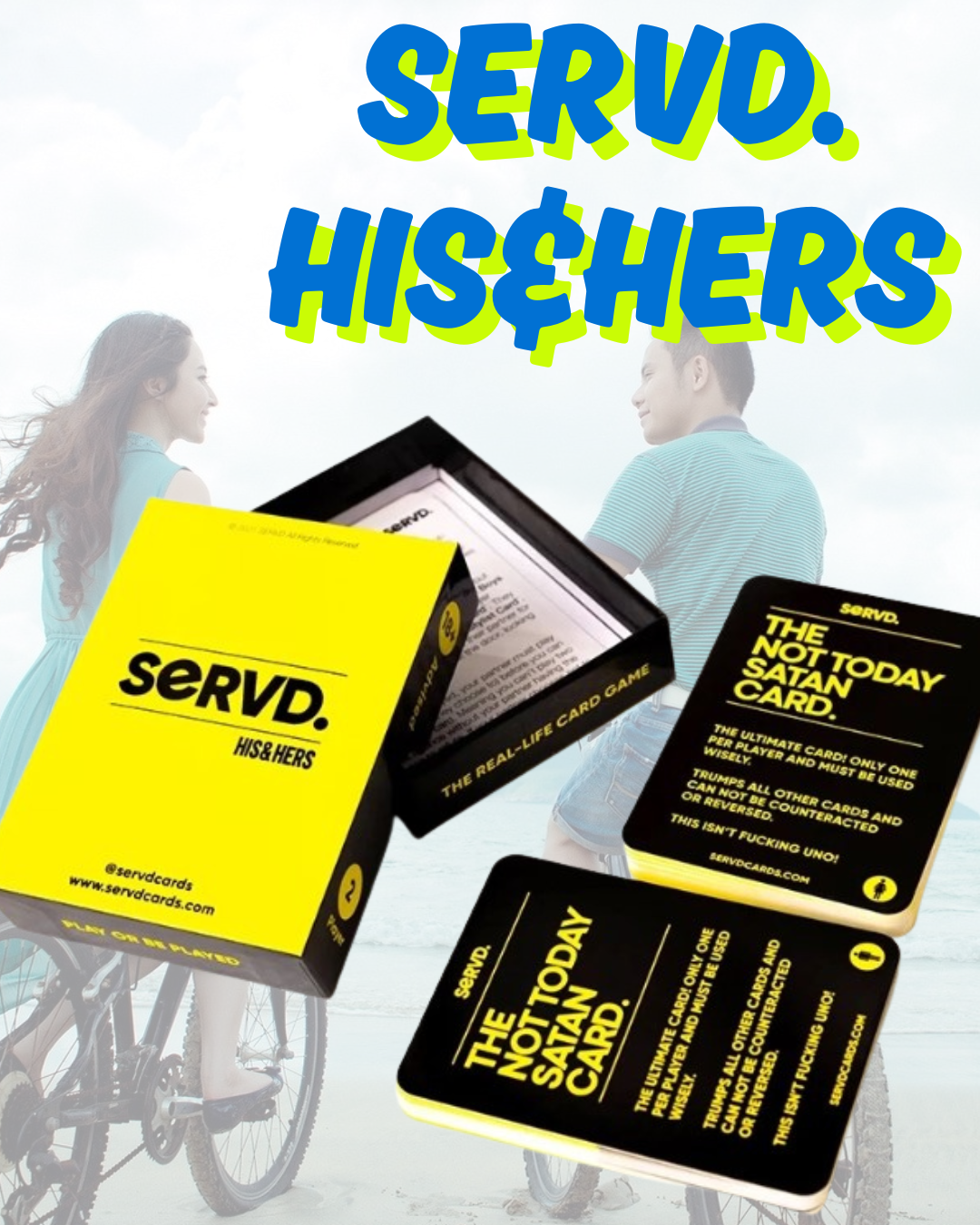 The Ultimate Couple's Card Game: SERVD: - Romantic. Hilarious. A little savage. | Shopee Malaysia