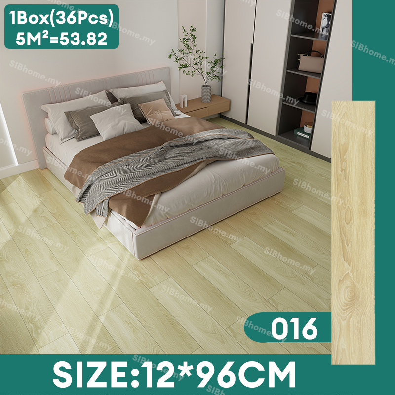 36PCS Floor Stickers 2MM Thick Vinyl Tile Flooring Waterproof Home ...