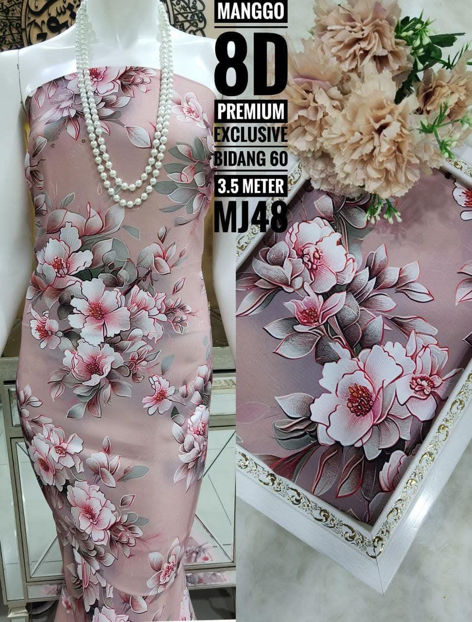 KAIN PASANG SILK 10D MANGO, KAIN MANGO 10D, KAIN MURAH, MANGO 10D BARU ...