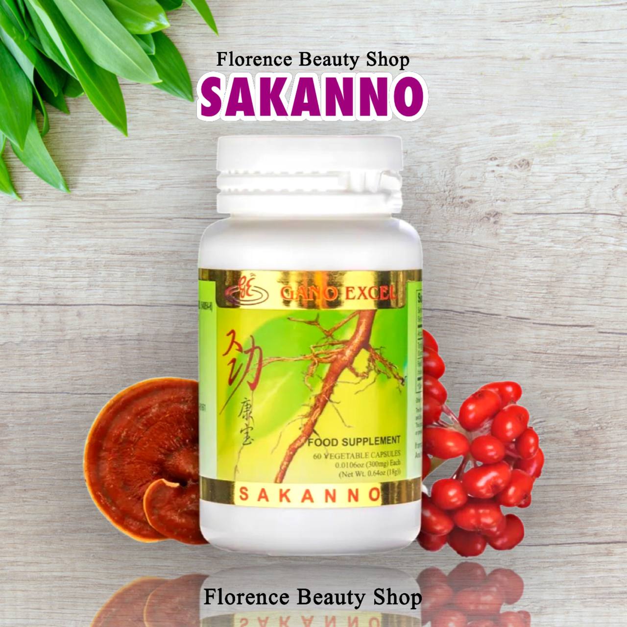 GANO EXCEL- GANODERMA EXCELLIUM (30/90 capsules) /Tonik otak & minda ...