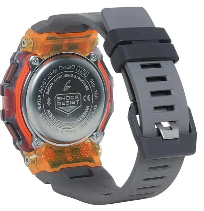Gsk GBD-200SM-1A5 G-Squad Vital Bright Series Men's Women Dial Black ...