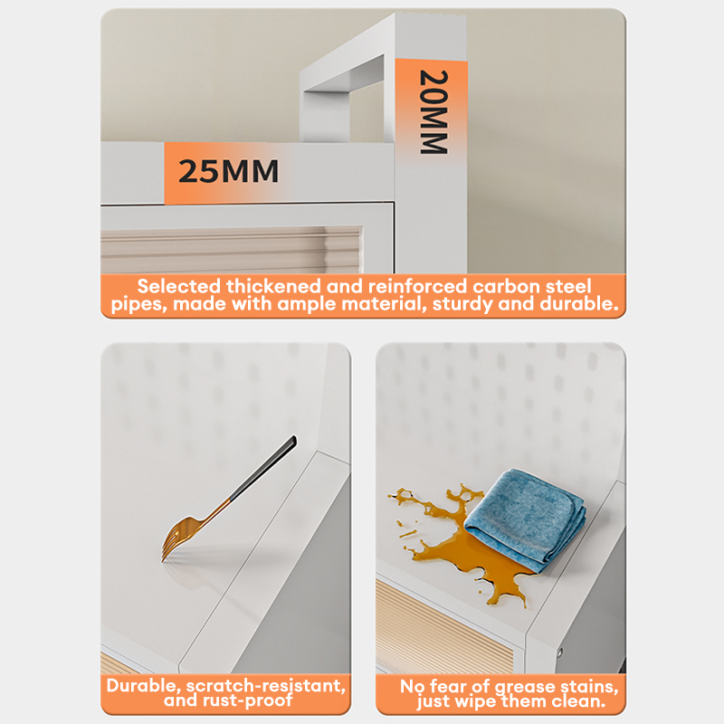 Kitchen Cabinet Rack Rak Kabinet Dapur Kitchen Storage Racks Shelf With ...