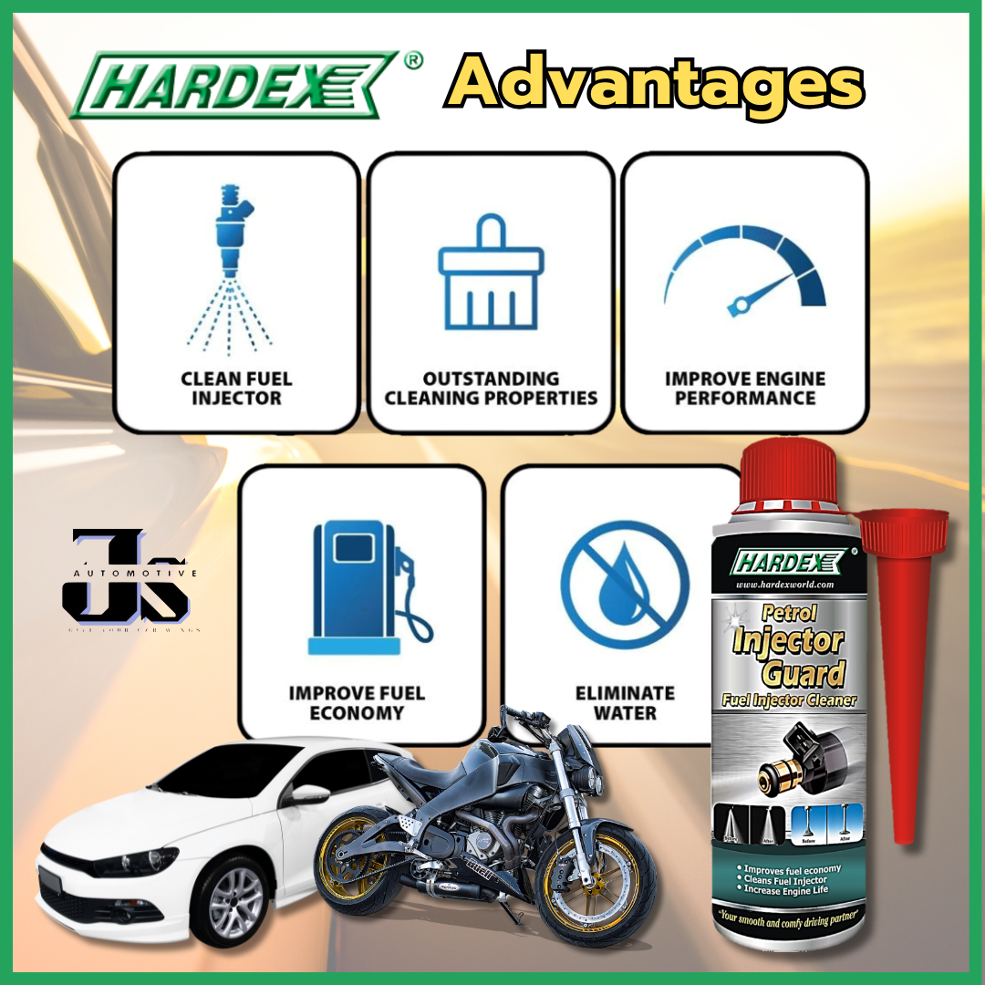 HARDEX Petrol Injector Guard / Fuel Injector Cleaner 188ml HFT-2 (100% ...