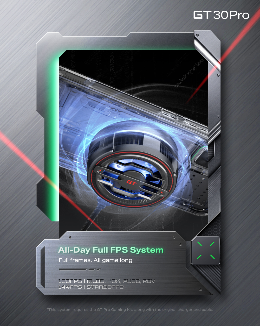 Infinix GT30 Pro 5G 512/256GB+12GB(UP TO 24GB) **FREE GAMING KIT ...