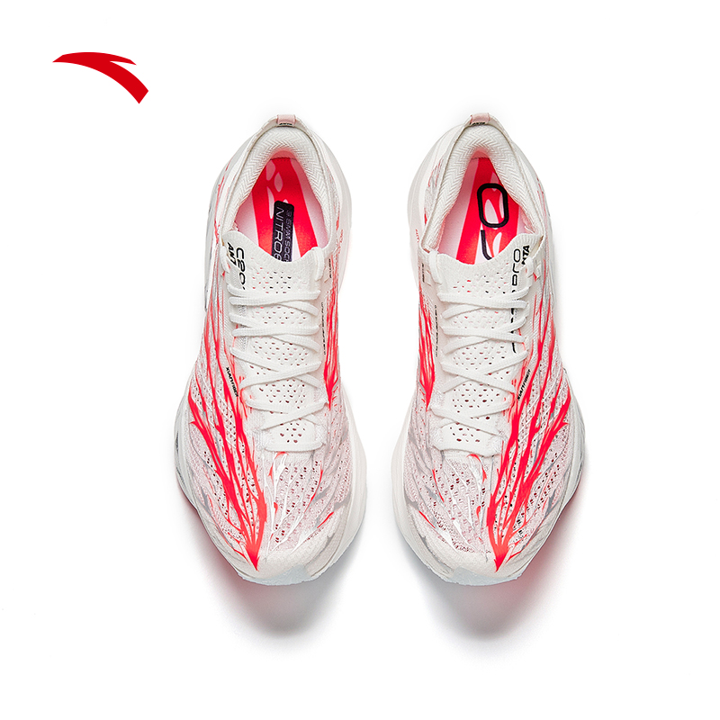 ANTA Men C202 6 PRO Running Shoes 1125B5576-1 -White/Red/Silver (Kasut ...
