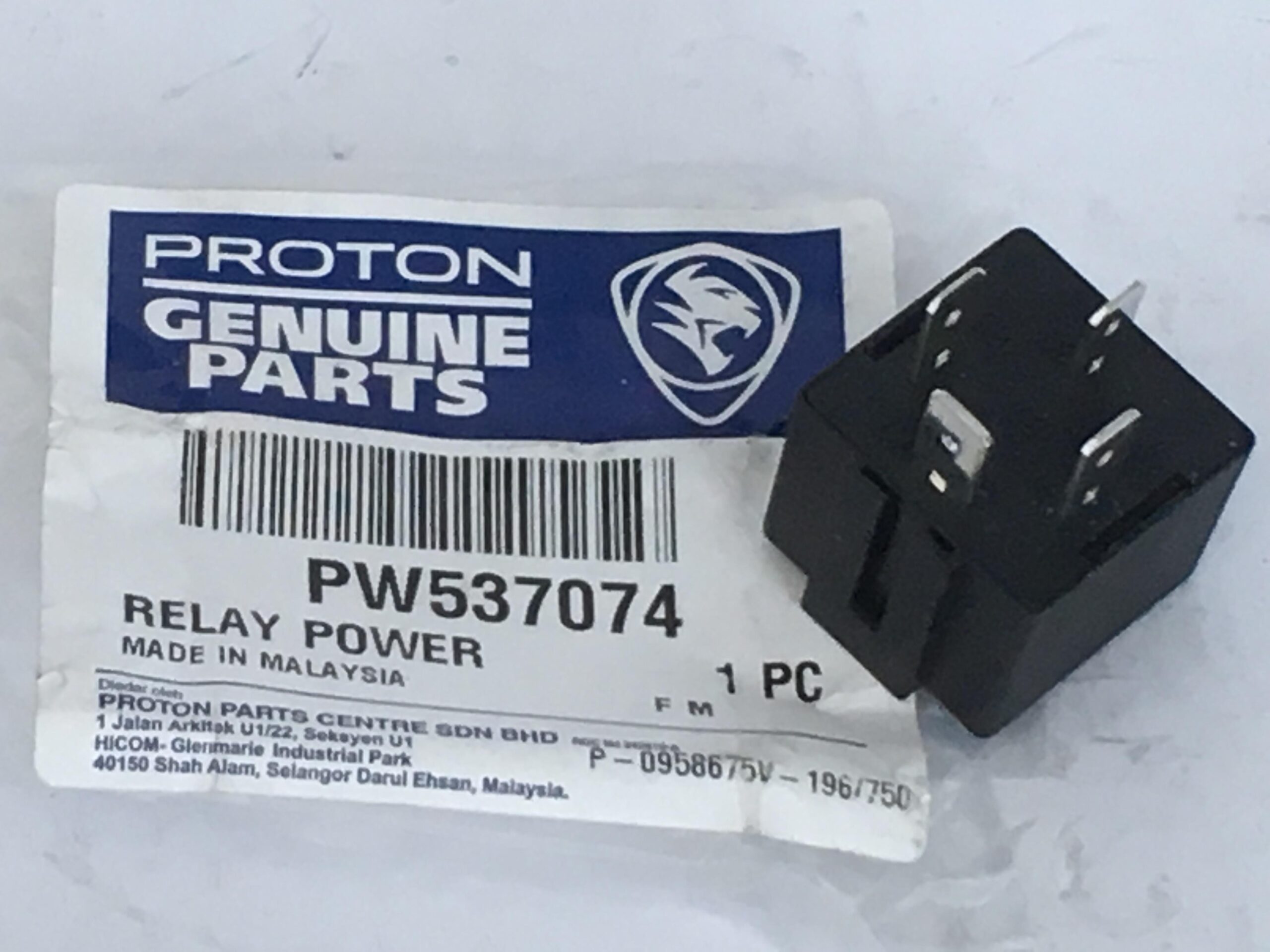 Spektron Relay Pw537074 Proton Blm Fan Relay Wira Gen2 Persona Flx 12v ...