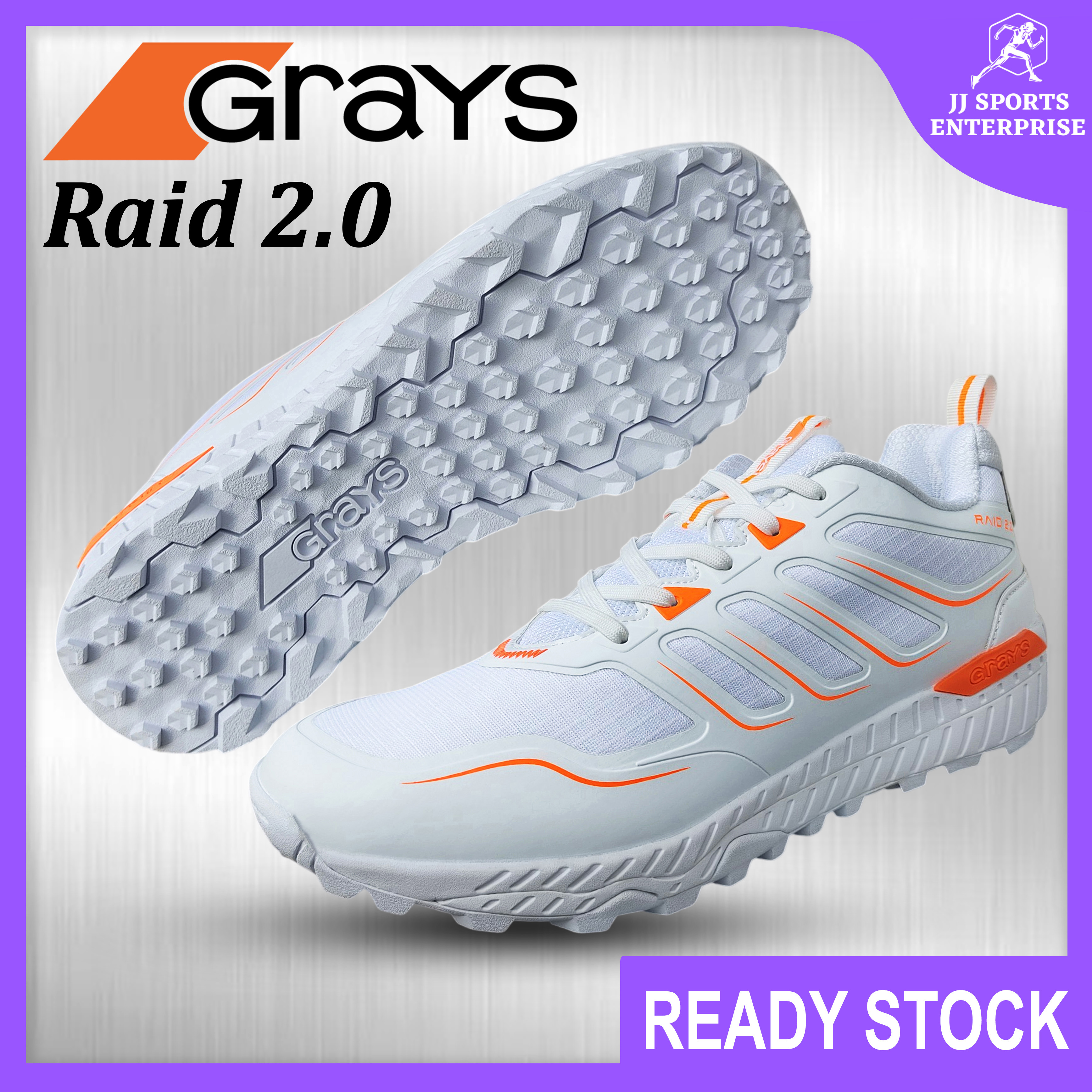 Grays Raid 2.0 Hockey Shoes Kasut Hoki Turf Shoe Grays Hockey Shoe ...