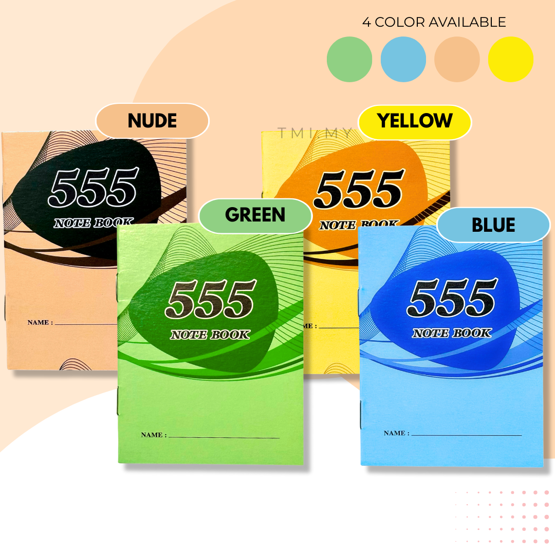 TMi Standard 555 Pocket Notebook 16Page Inclusive Cover (NEW MODEL ...