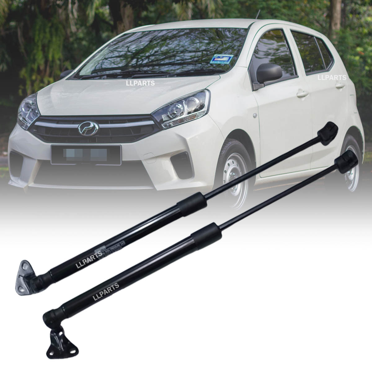 Perodua Axia 2014-2020 Rear Bonnet Damper Absorber Boot Gas Spring Set ...