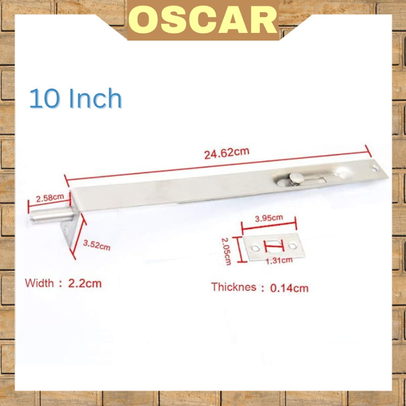 Gere Stainless Steel SUS304 Lever Style Flush Bolt 6 Inch ~ 10 Inch GFB ...