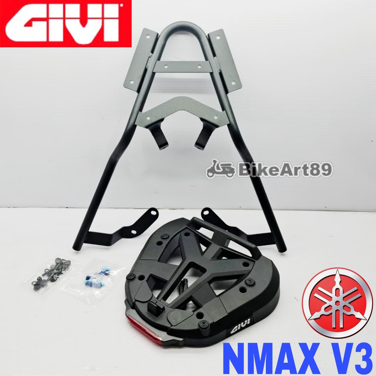 Monorack Givi Special Rack YAMAHA Nmax V3 2025 Black 100% Original SRX ...