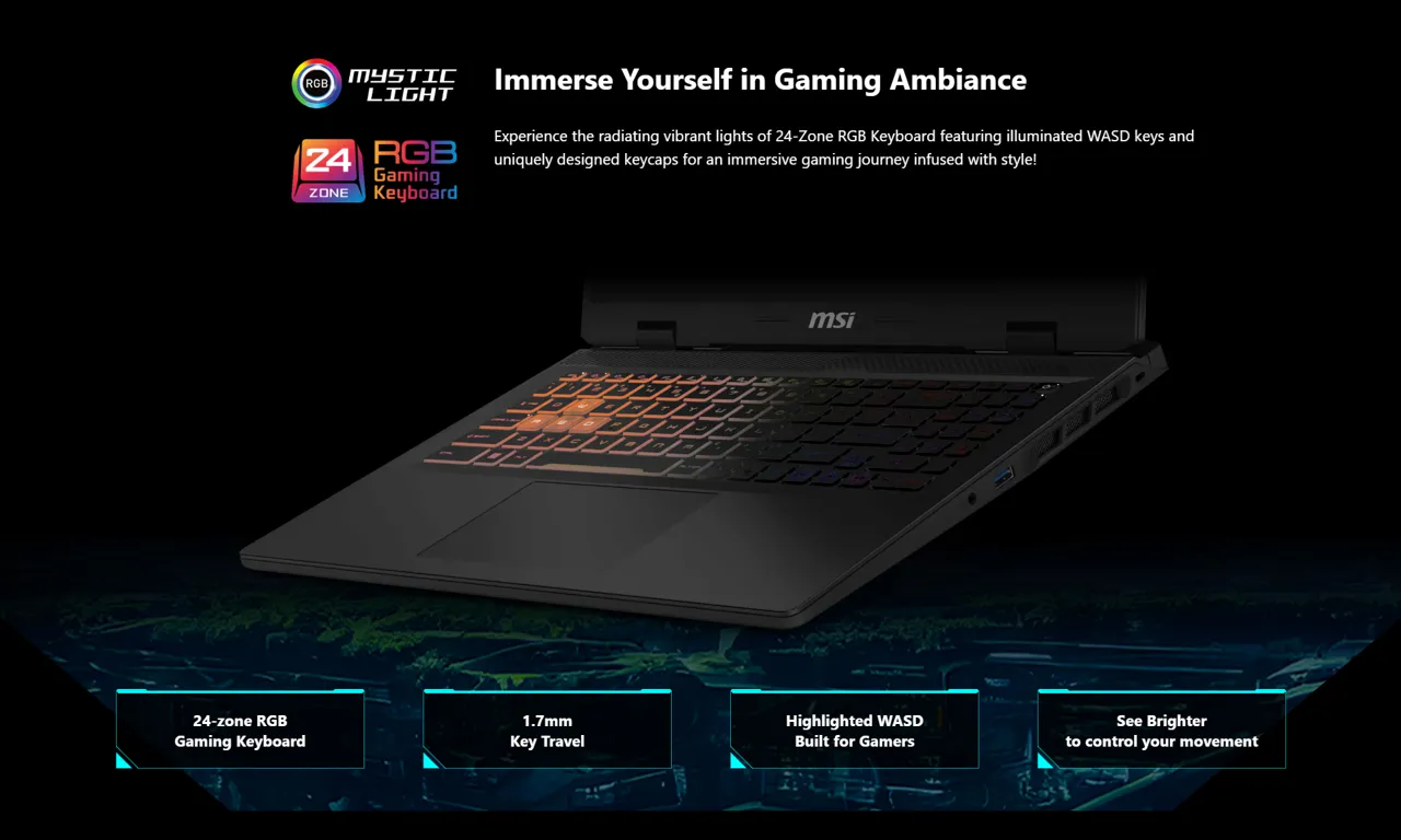 MSI CROSSHAIR 16 HX AI D2XWFKG-020MY (Intel Core Ultra 9 275HX/16GB/1TB SSD/16" QHD+/RTX5060 8GB ...