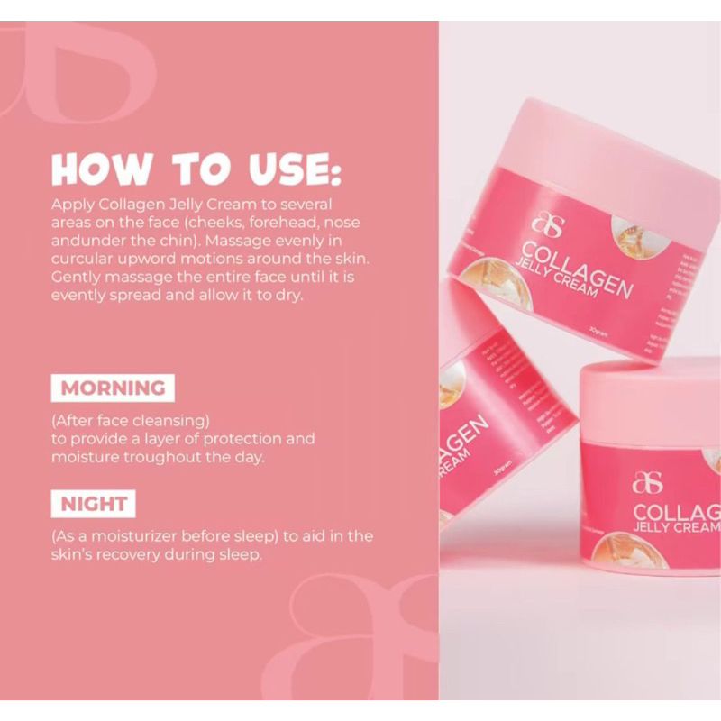 COLLAGEN JELLY CREAM AS LEGACY DHERBS 30g | Shopee Malaysia