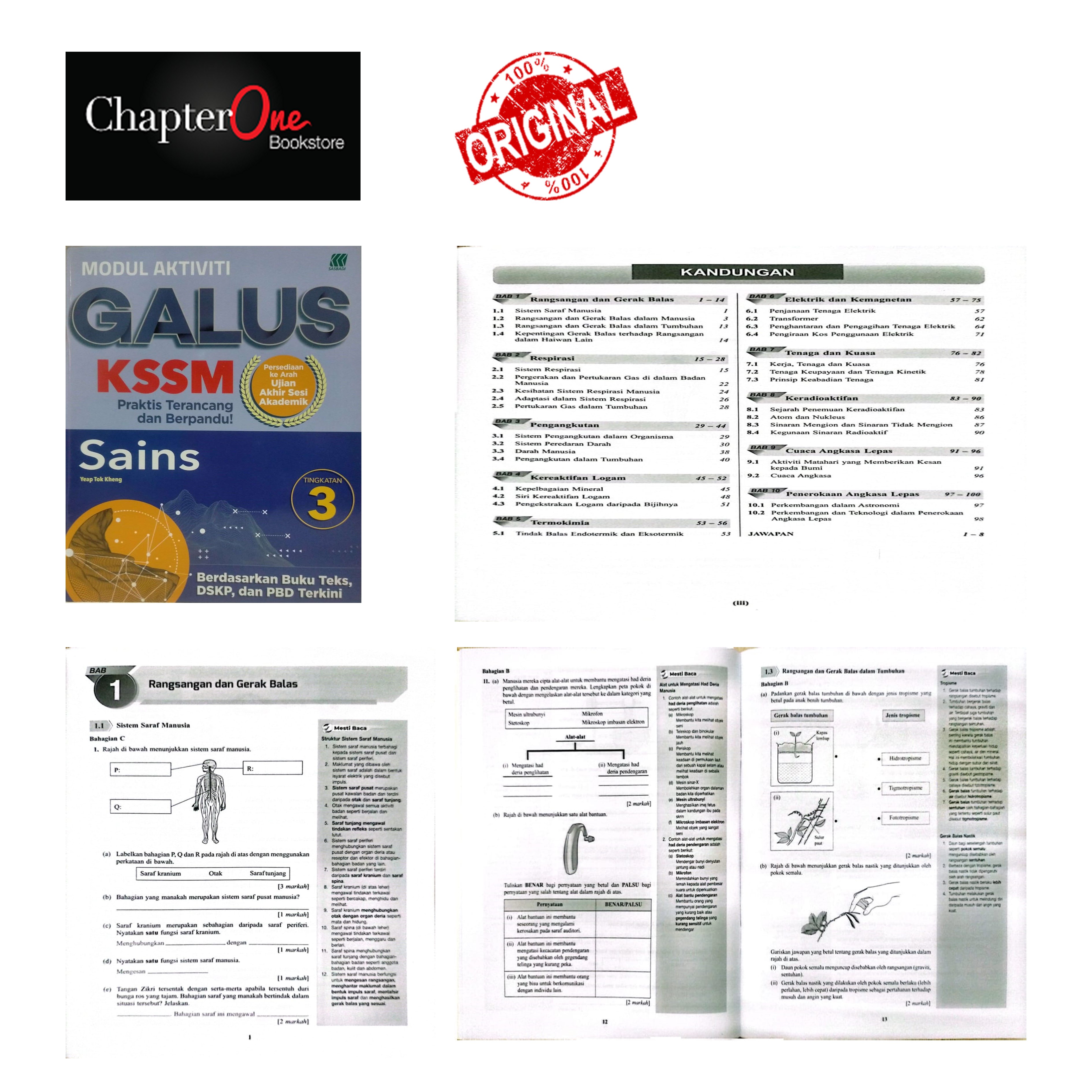 (SASBADI) MODUL AKTIVITI GALUS KSSM TINGKATAN 3 (2025) | Shopee Malaysia