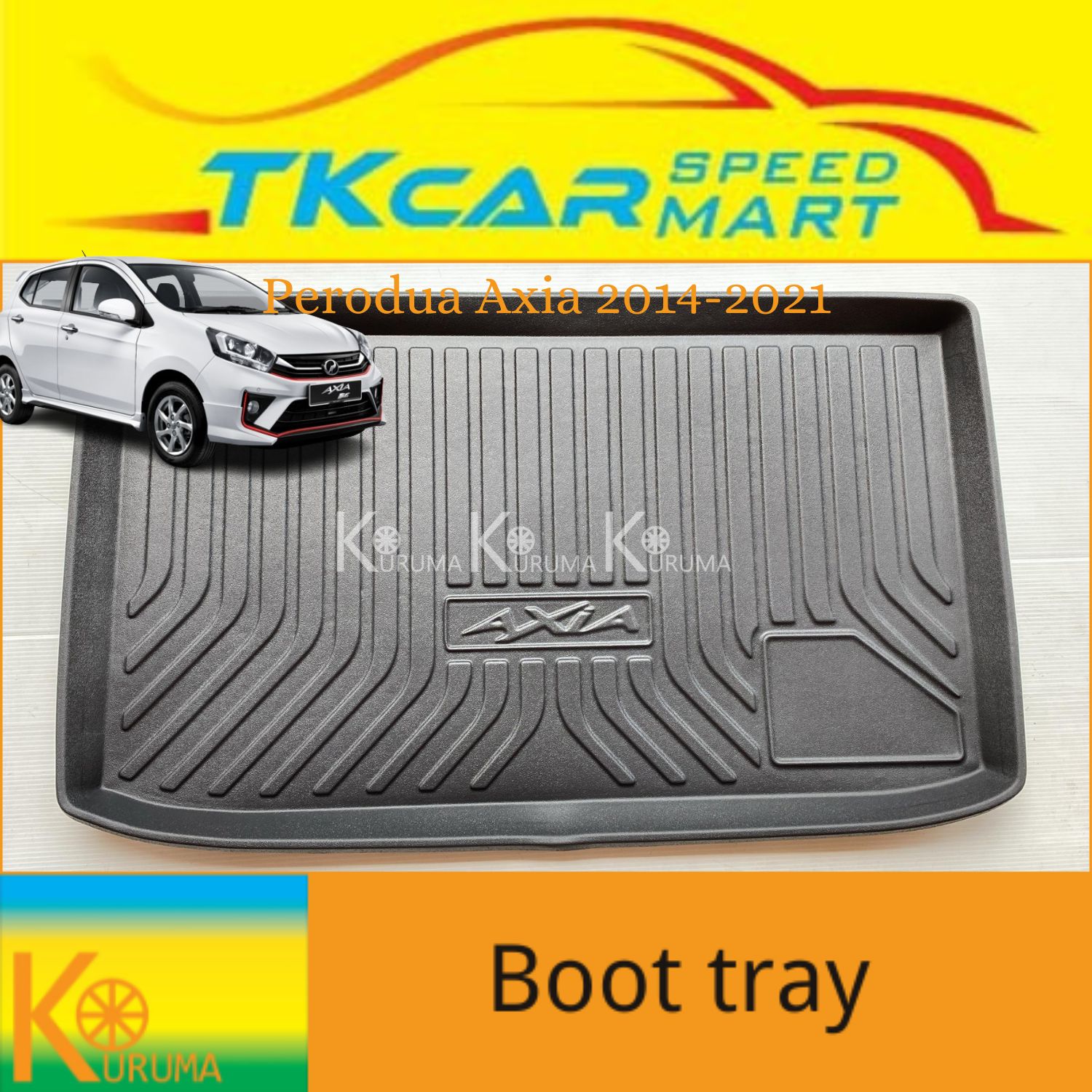 [READY STOCK] PERODUA AXIA 2014-2022 1ST GEN ( KURUMA ) SOFT HIGH ...