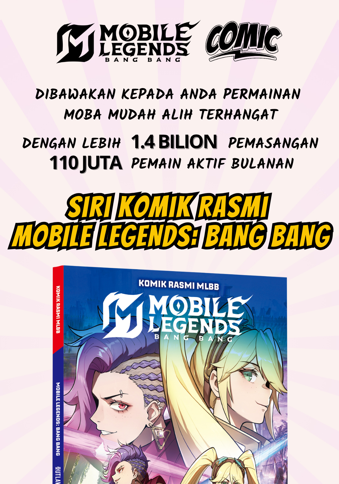 MLBB OFFICIAL COMIC BOOK OUTLAW PART 4 BUKU KOMIK RASMI MOBILE LEGENDS ...