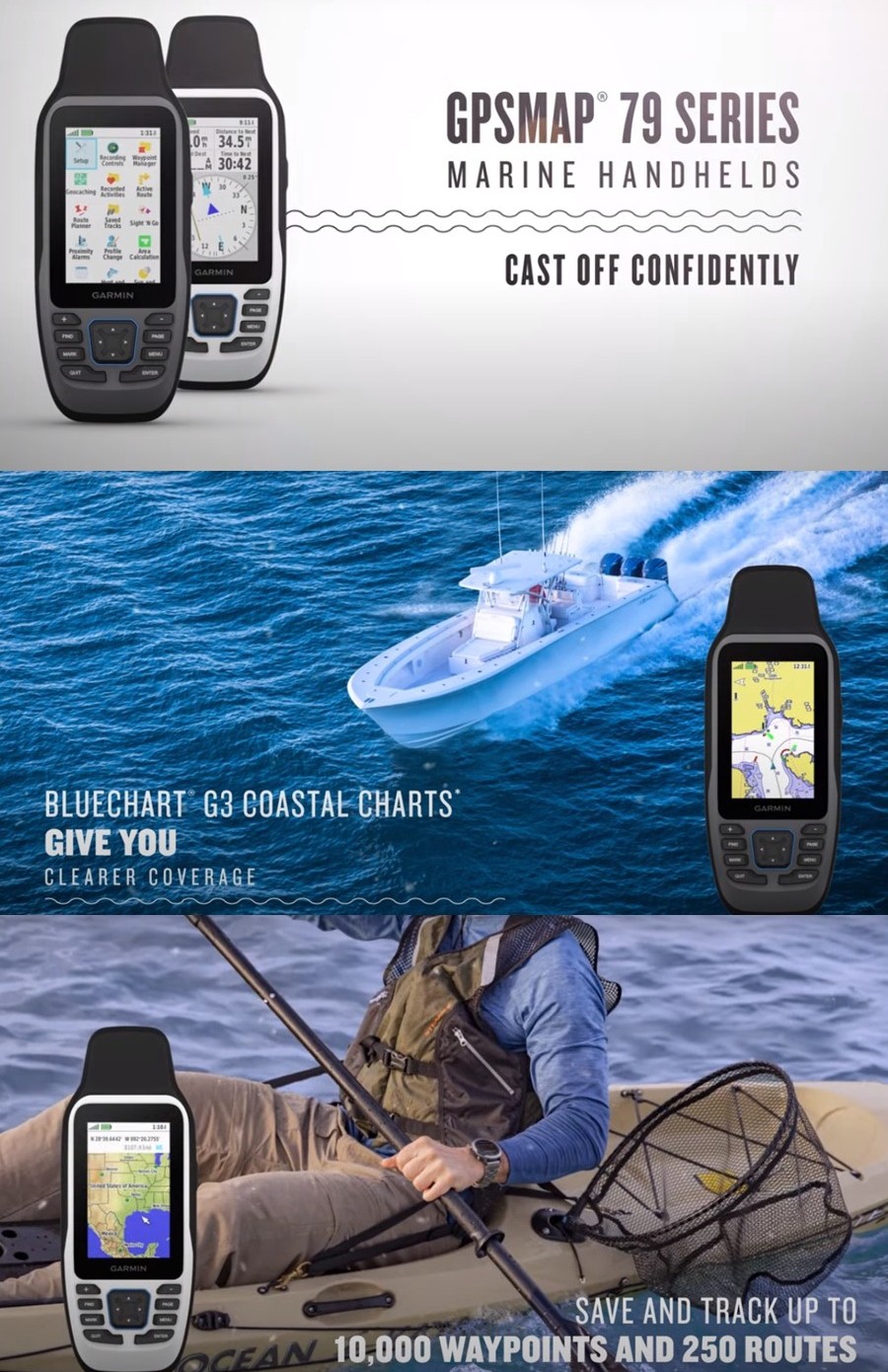 🇲🇾 Garmin GPSMAP 79S - Marine Handheld GPS . Support Map Float MIL-STD ...