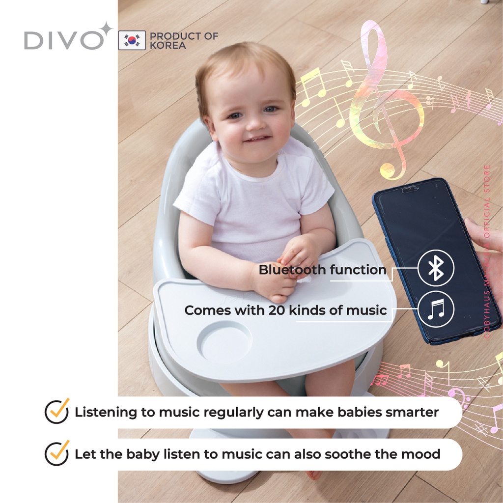 DIVO 4-in-1 Multipurpose Learning Seat Baby Learning Chair Baby Seat ...