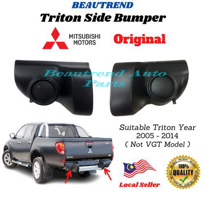 Mitsubishi Triton Rear Bumper Side Bumper Reflector Original KB4T Year ...