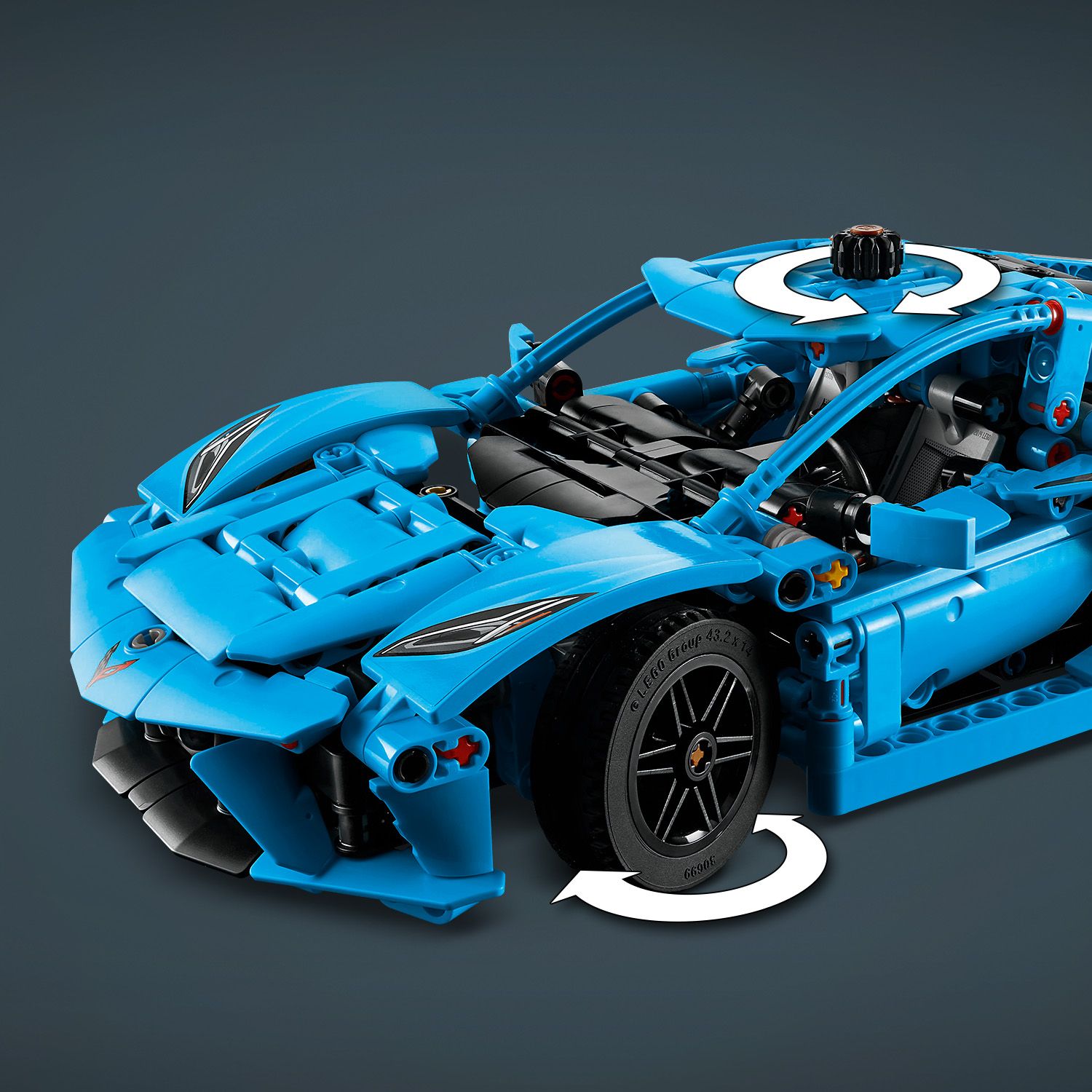 [BricksInBoots] LEGO Technic Chevrolet Corvette Stingray Blue (42217 ...