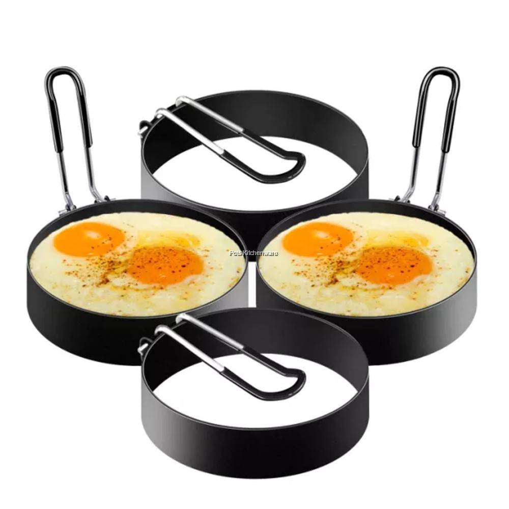 Non Stick Egg Ring Pancake Mold | Acuan Telur Tidak Melekat | 不粘圆形煎蛋模具 ...
