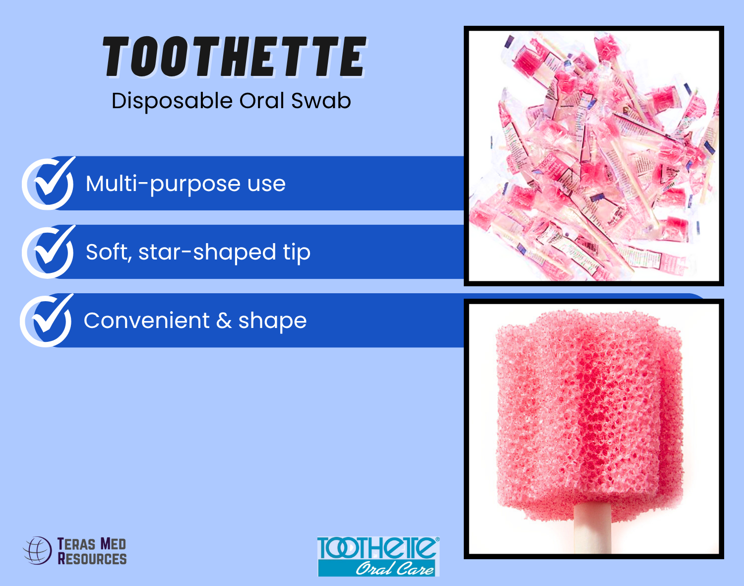 TOOTHETTES® ORAL CARE SPEECH THERAPY RANGSANGAN MULUT (DISPOSABLE ORAL ...