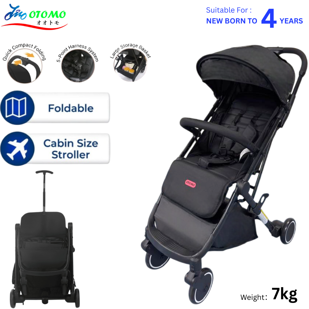 OTOMO Premium Stroller Newborn Cabin Size Lightweight Baby Travel ...