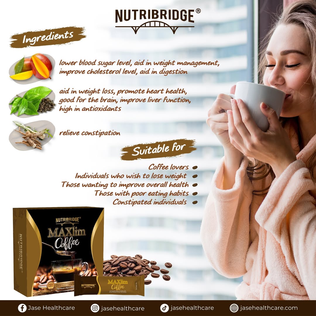 [NUTRIBRIDGE] Maxlim Coffee 20g x 14's Sachet - weight management ...