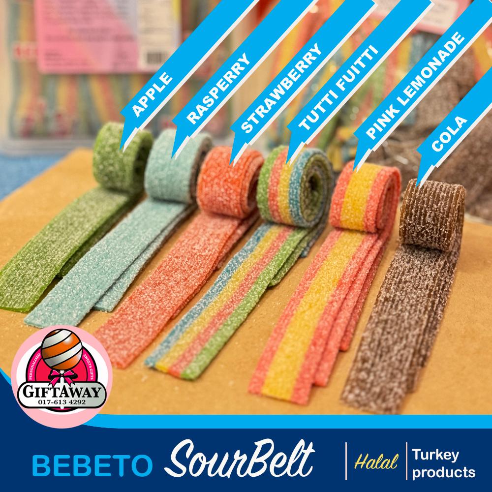 Sour Belt/ Bebeto/ Mix Flavors/ Pack/ Combo/ Turkey | Shopee Malaysia