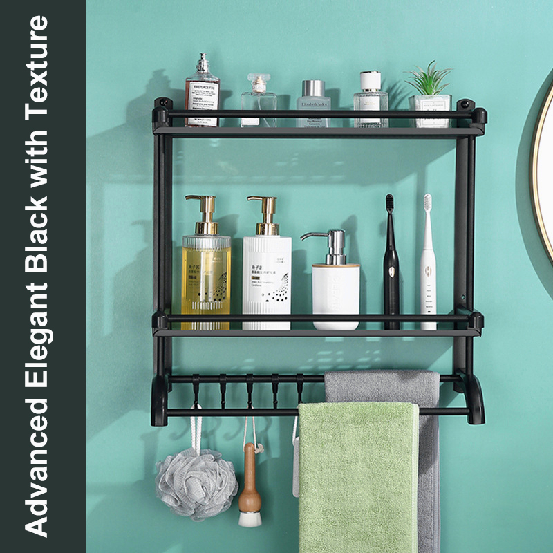 Toilet Rack Stainless Steel Washroom Racks Bathroom Rack Shampoo Rack ...