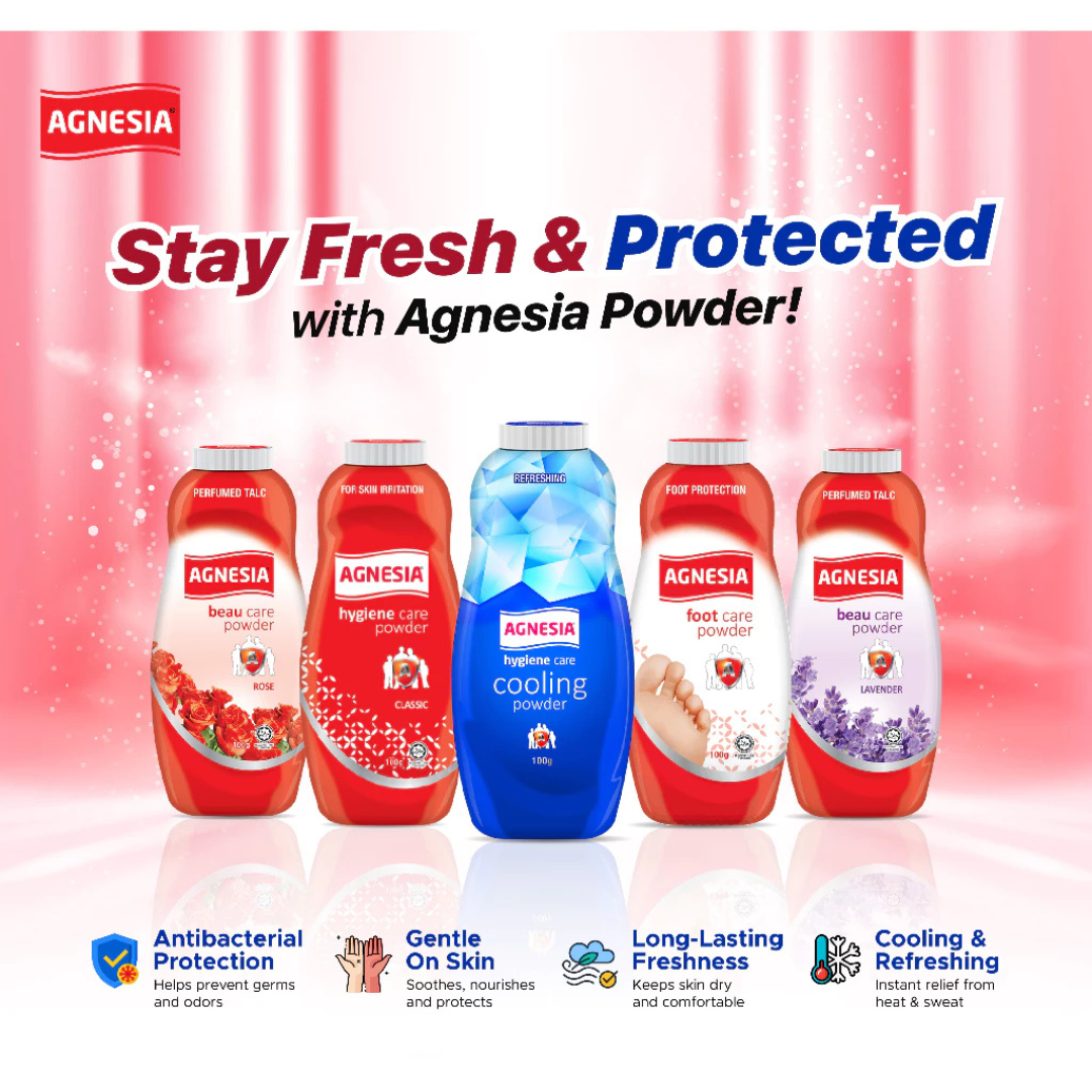 AGNESIA Hygiene Care Powder 300G (Suitable for Baby/Kids/Adult Use ...