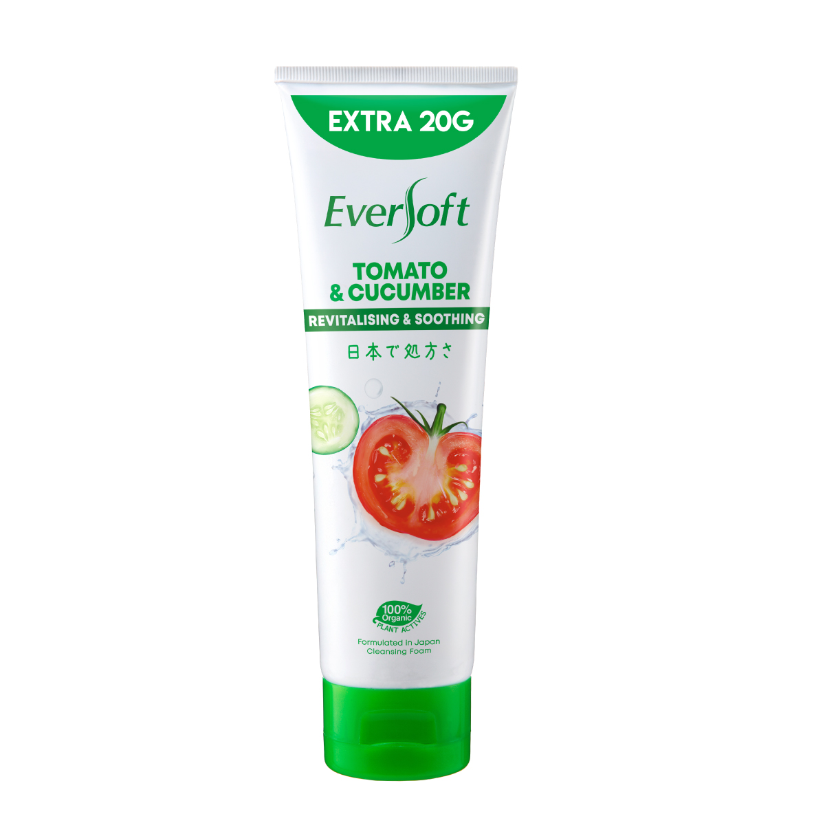EVERSOFT Tomato Cleanser Foam 120g (Extra 20g) | Shopee Malaysia