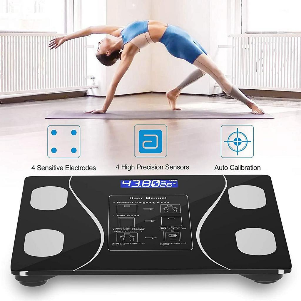 Precision Digital Body Scale - Accurate Weight Measurement with LCD ...