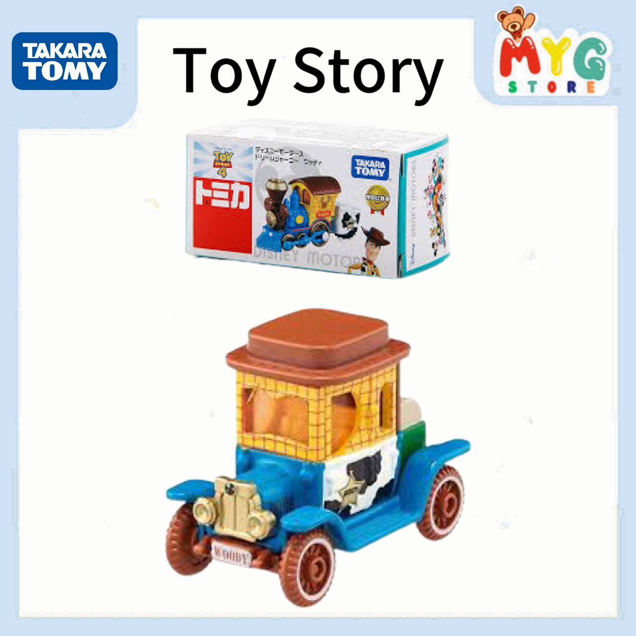 Toy Story Disney Motor Tomica Takara Tomy Die-cast Model Original ...