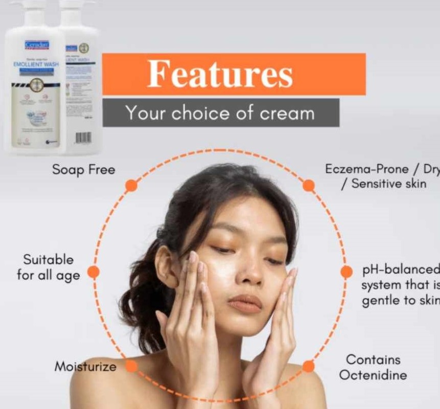 Ceradan Advanced Emollient Wash scientifically formulated for eczema ...