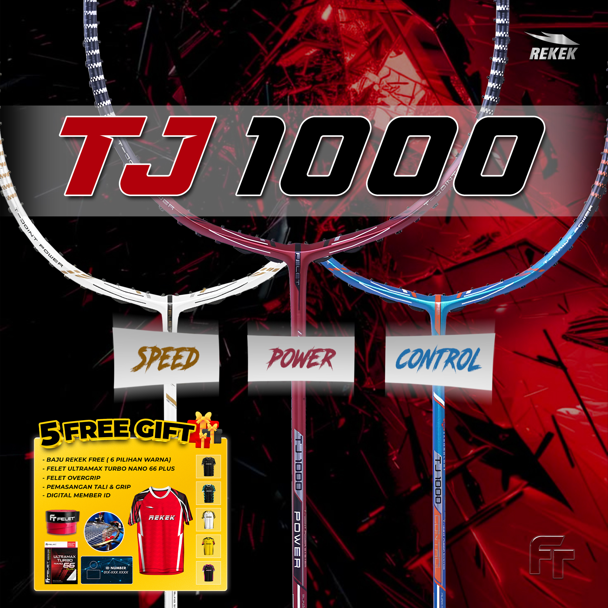 FELET TJ 1000 Speed / FELET TJ 1000 Power / FELET TJ 1000 Control ...
