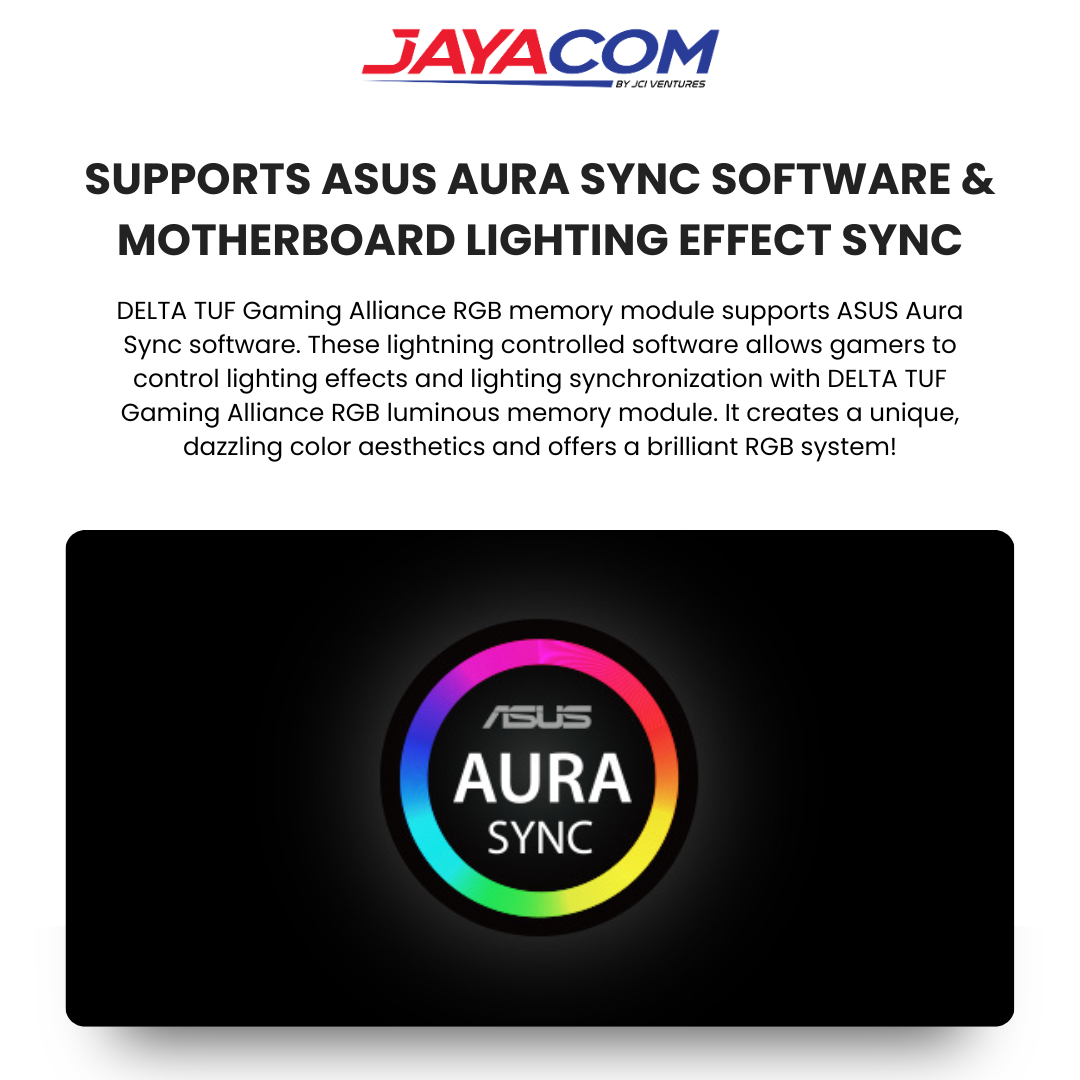TeamGroup T-FORCE DELTA TUF Gaming Alliance RGB DDR4 3200MHz Desktop ...