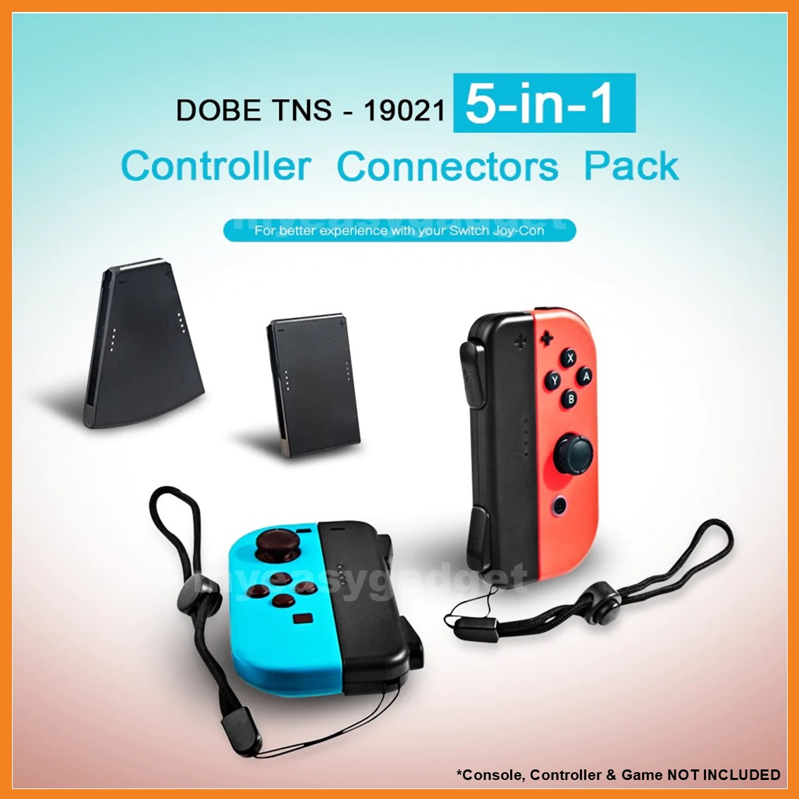 Nintendo Switch OLED V2 V1 5 IN 1 Joy-Con Connector pack Joy Con Holder Case Dobe TNS-19021 ...