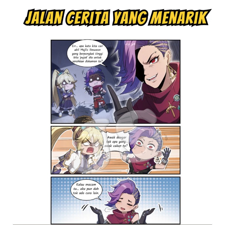 (SI)KOMIK RASMI MLBB: MOBILE LEGENDS BANG BANG OUTLAW PART 01-04 ...