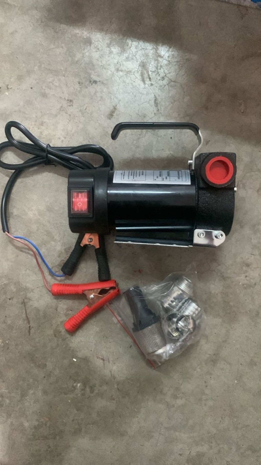 DFP Diesel / Fuel Pump 12v 200w DC Diesel/Fuel Pump Kit/DC Fluid Adding ...